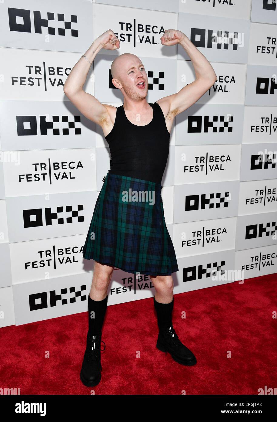 John Bell attends the premiere of "Outlander" season 7 during the Tribeca Festival at the OKX ...