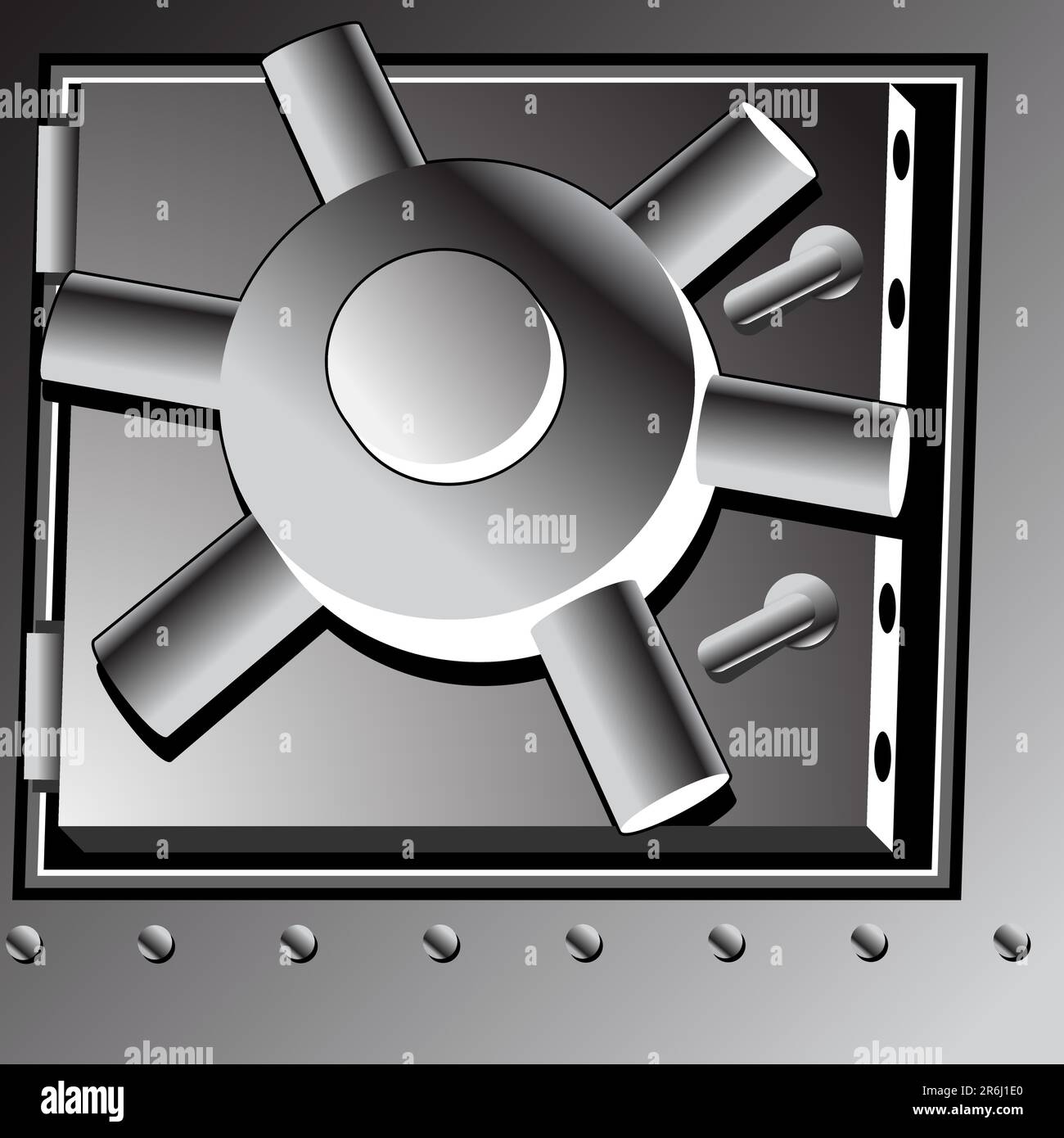 Door with picture Stock Vector Images - Alamy