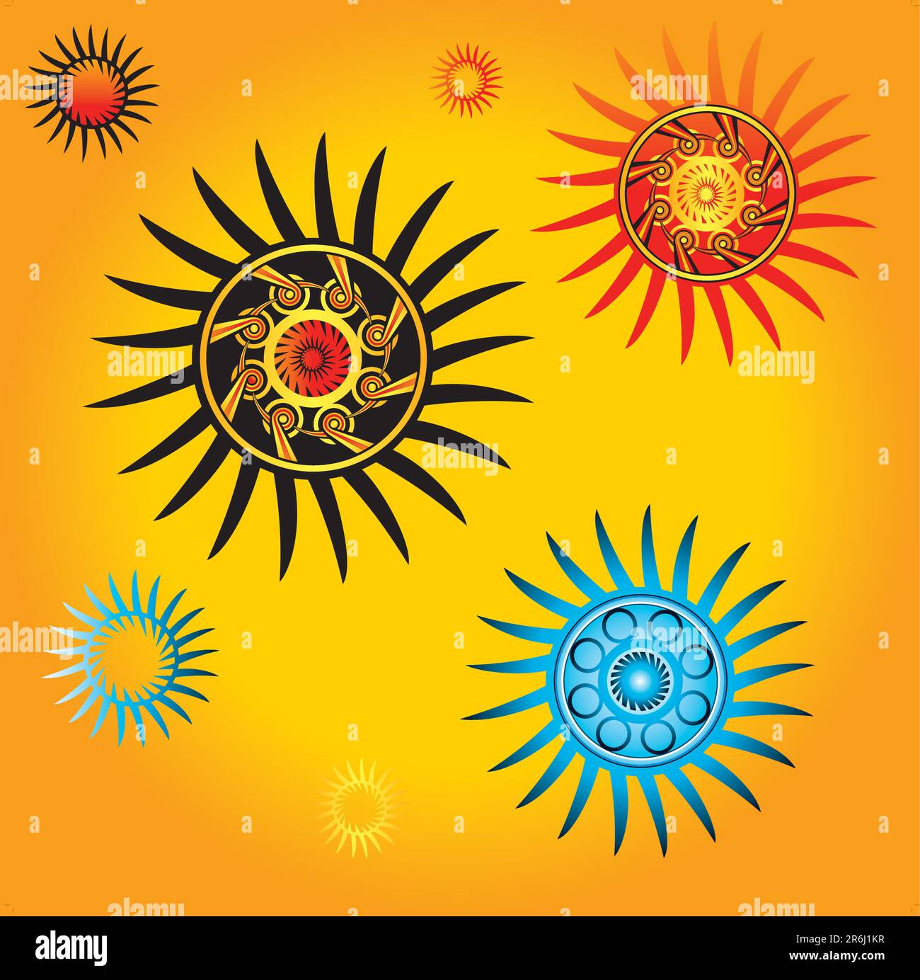 Balance of shapes Stock Vector Images - Alamy