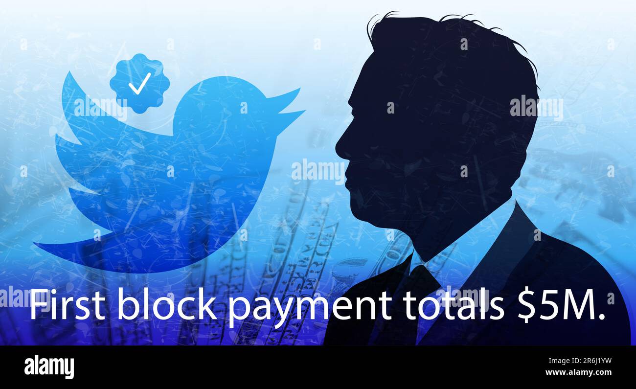 Twitter verification hi-res stock photography and images - Alamy