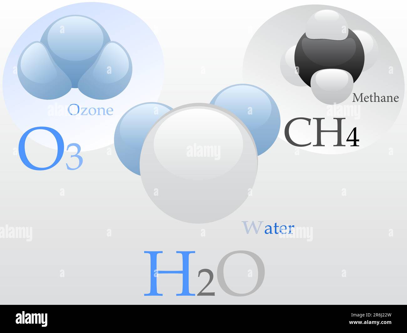 Set of vector molecules Stock Vector Image & Art - Alamy
