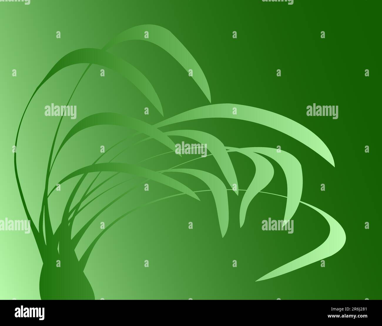 Wind bending Stock Vector Images - Alamy