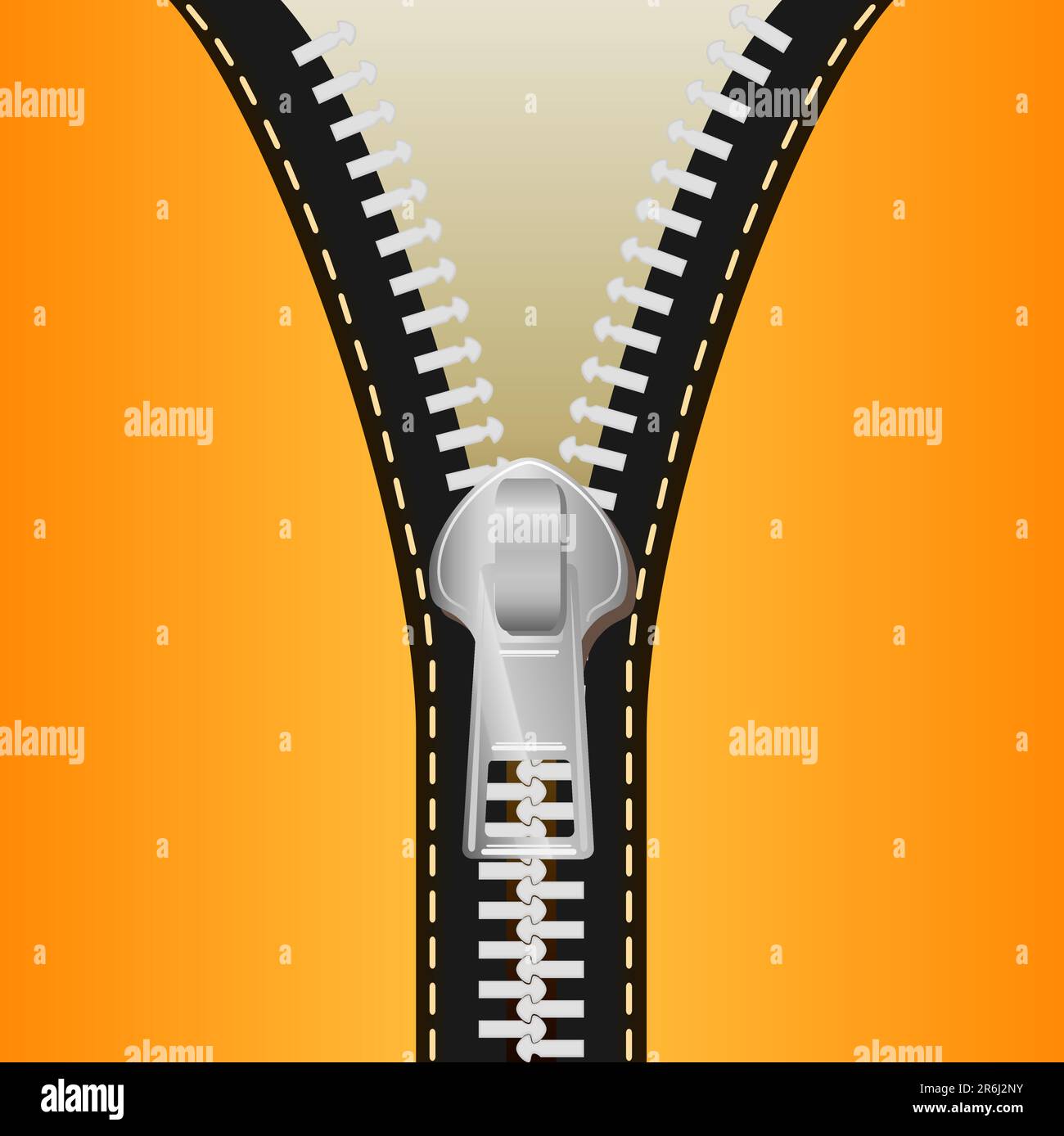 Vector illustration of zip Stock Vector Image & Art - Alamy