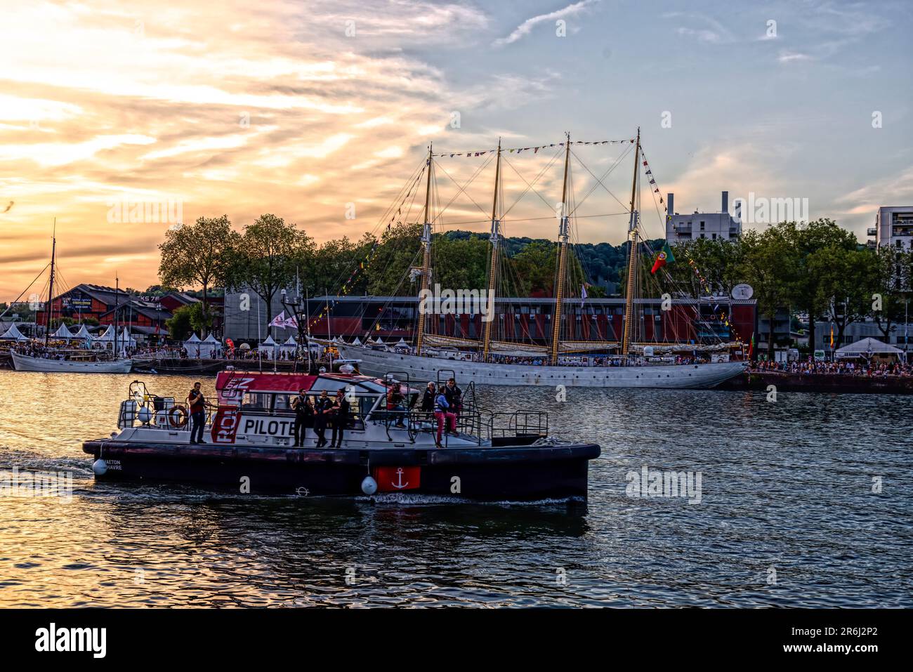 Rouen, France. 09th June, 2023. Santa Maria Manuela (Portugal) and ...