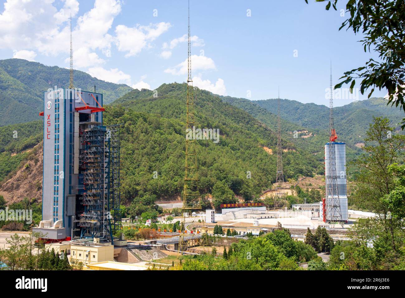 XICHANG, CHINA - MAY 30, 2023 - The Xichang Satellite Launch Center and ...