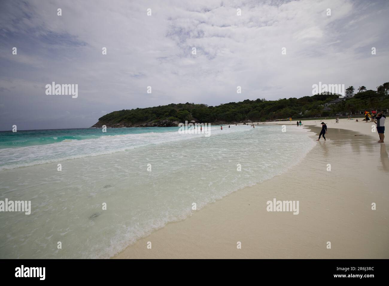 Siam Bay at Racha Island Stock Photo - Alamy