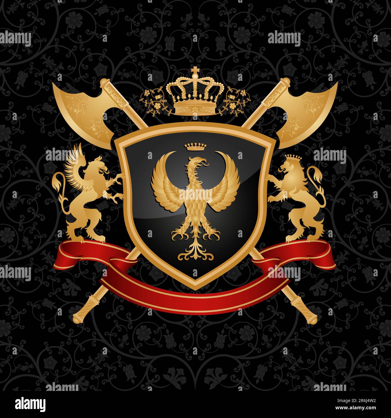 Coat of arms. Vector illustration Stock Vector Image & Art - Alamy