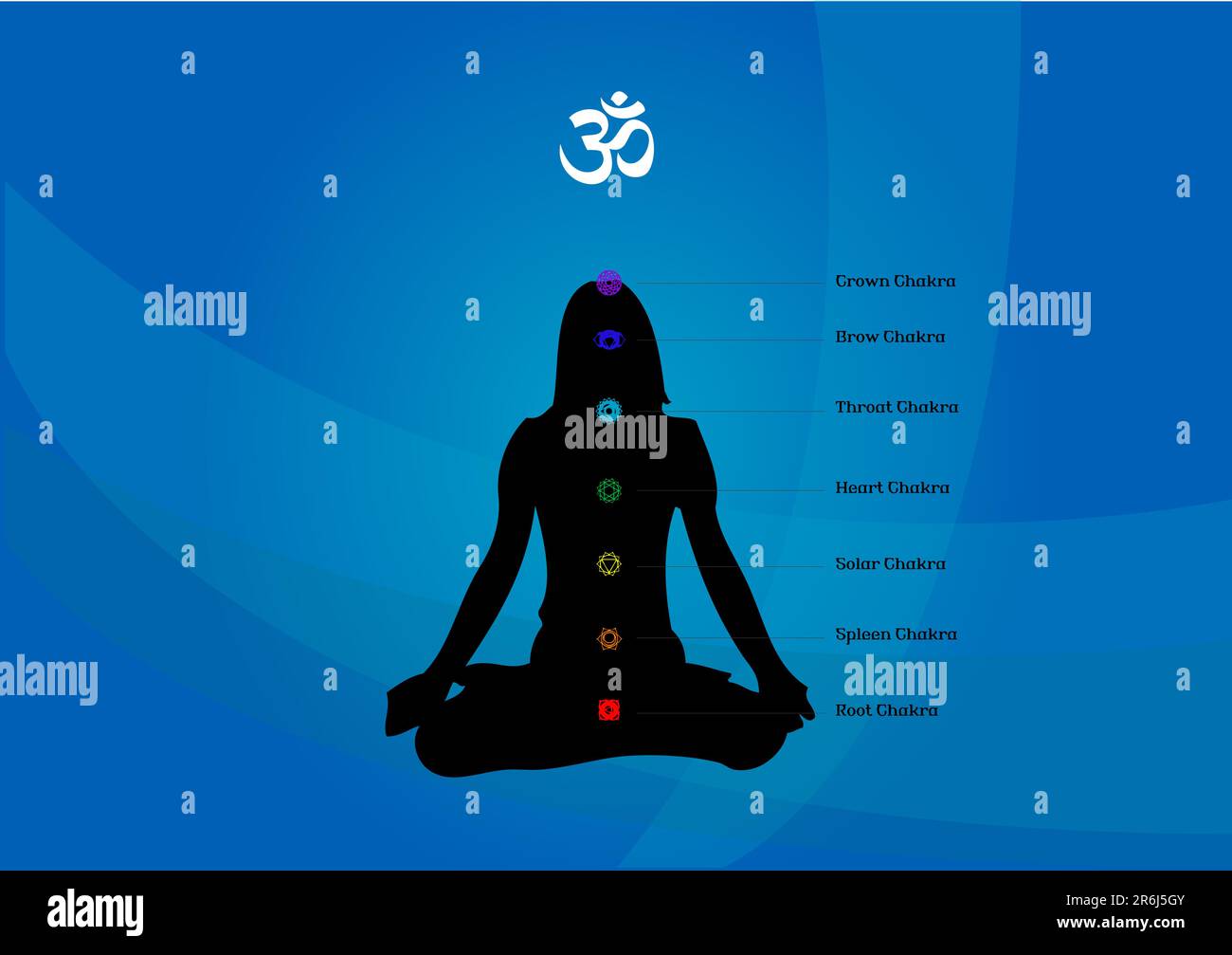 vector illustration of a yogi Stock Vector Image & Art - Alamy