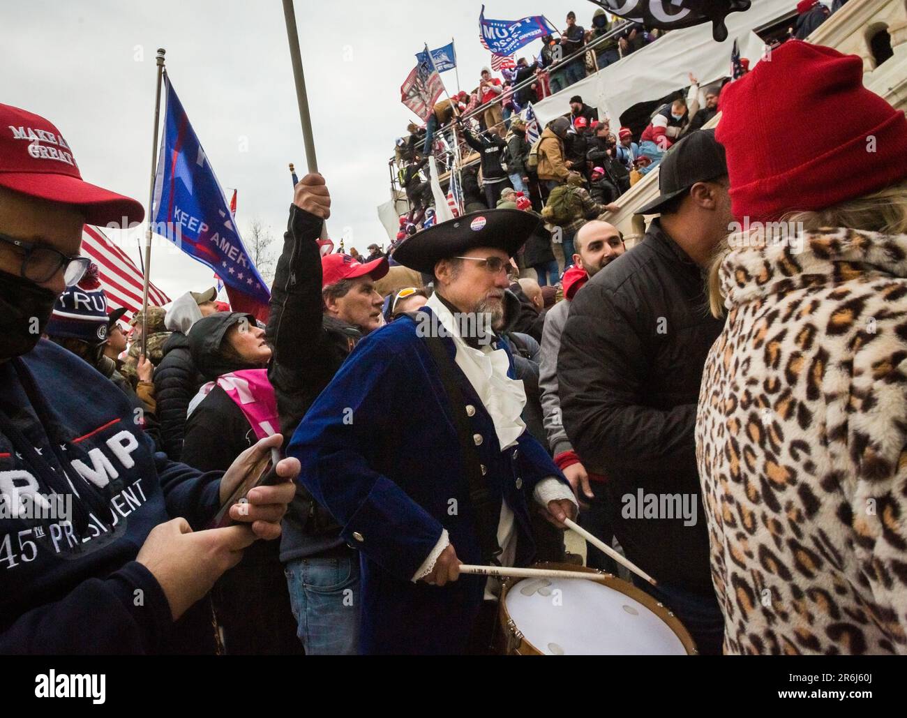Qanon capitol riots hi-res stock photography and images - Alamy