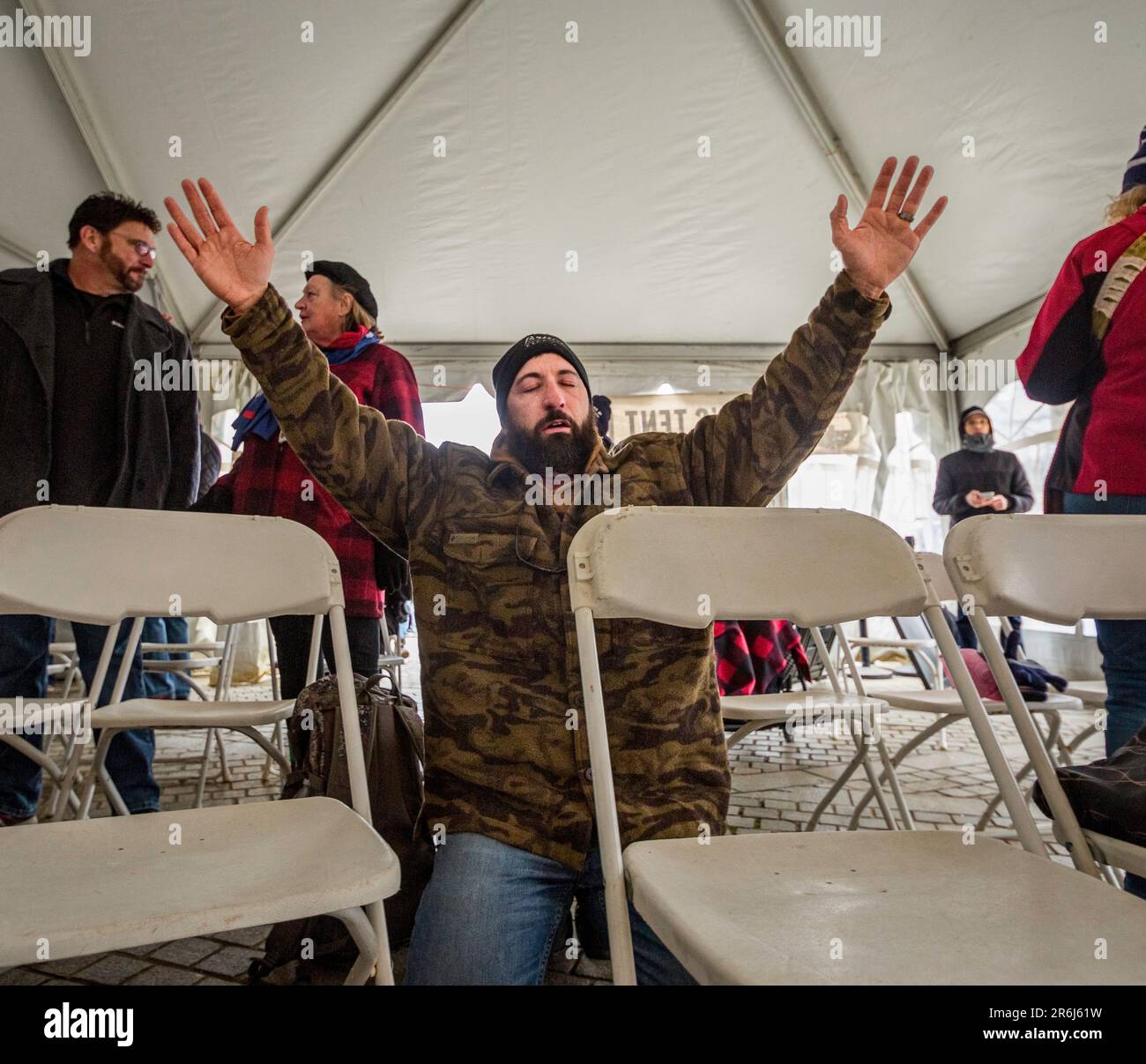 Qanon capitol riots hi-res stock photography and images - Alamy