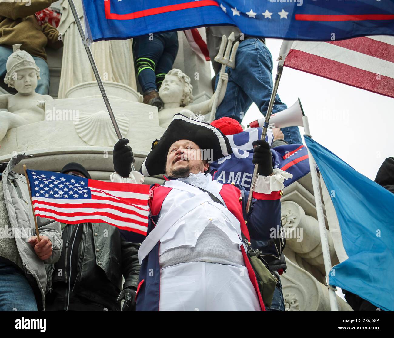Qanon capitol riots hi-res stock photography and images - Alamy