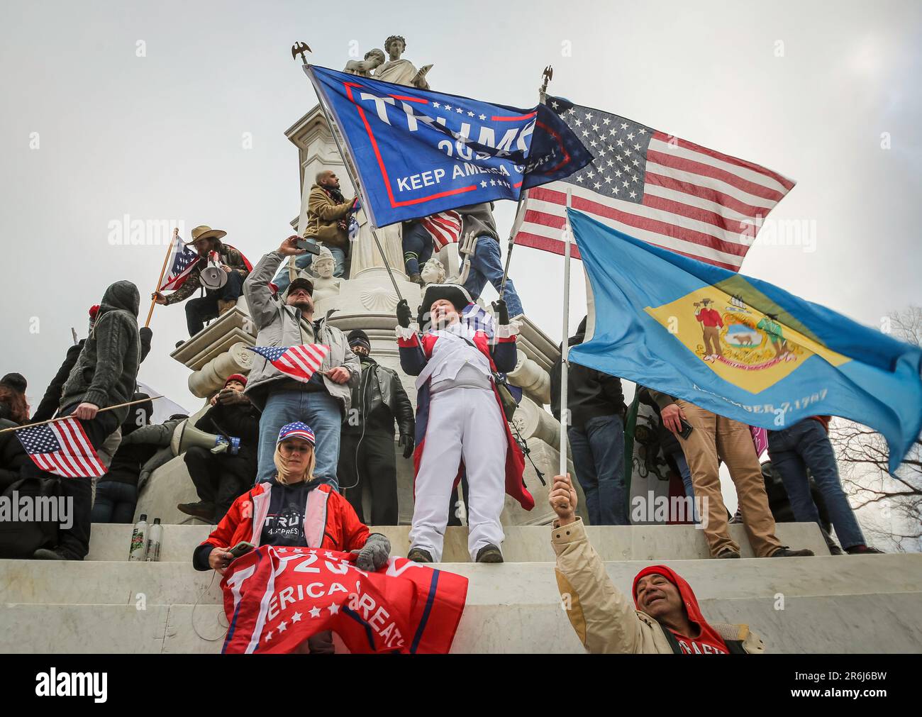 Qanon capitol riots hi-res stock photography and images - Alamy