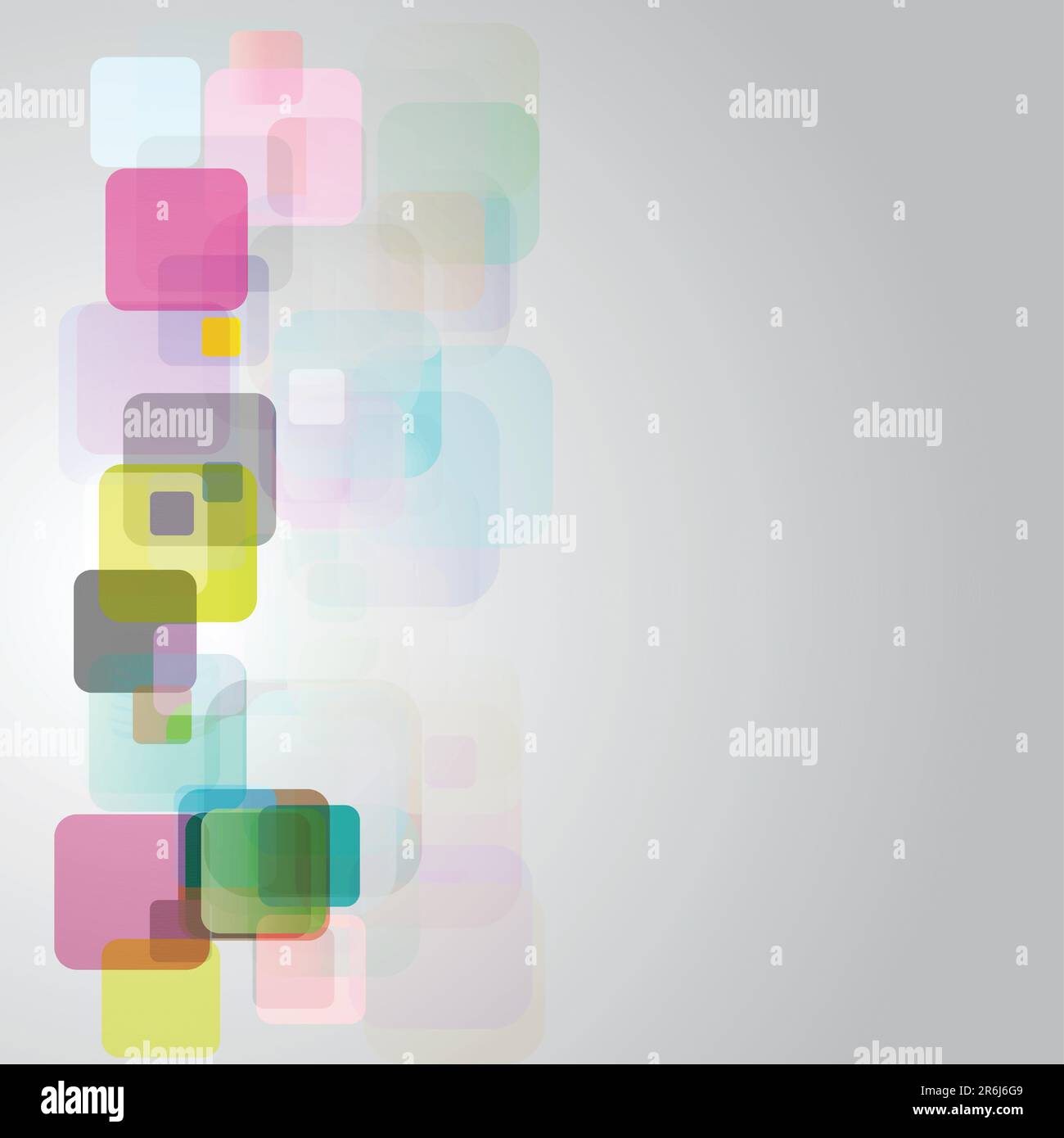 Abstract background of semi transparent squares Stock Vector Image ...