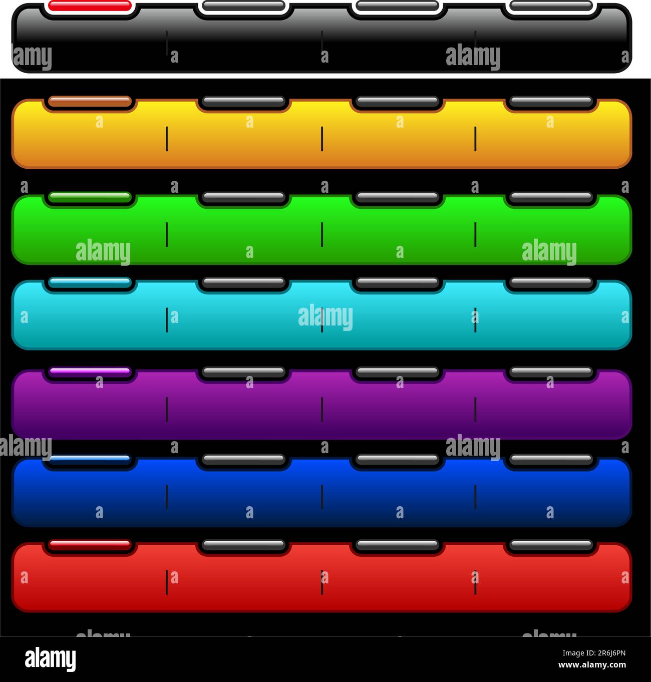 7 Warning light menu Stock Vector Image & Art - Alamy