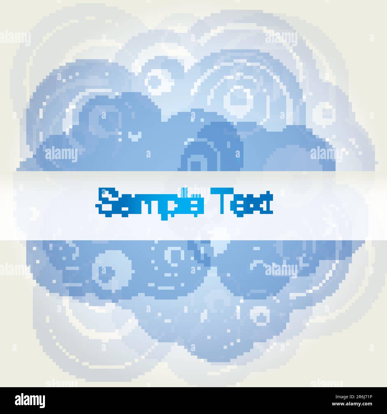 Vector background abstract colorful banner. SAMPLE TEXT Stock Vector ...