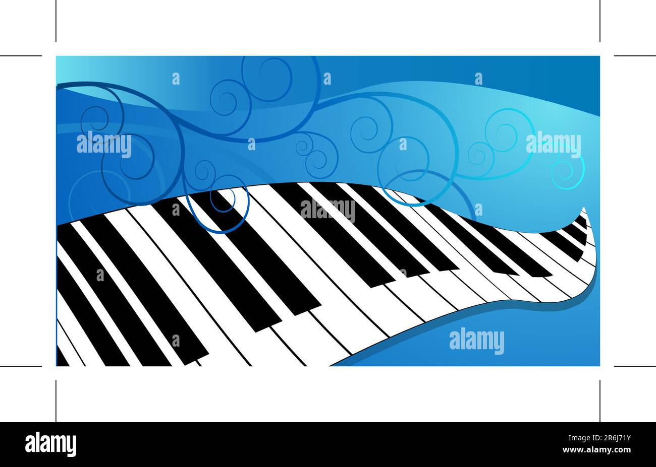 An image of piano keys with background Stock Vector Image & Art - Alamy