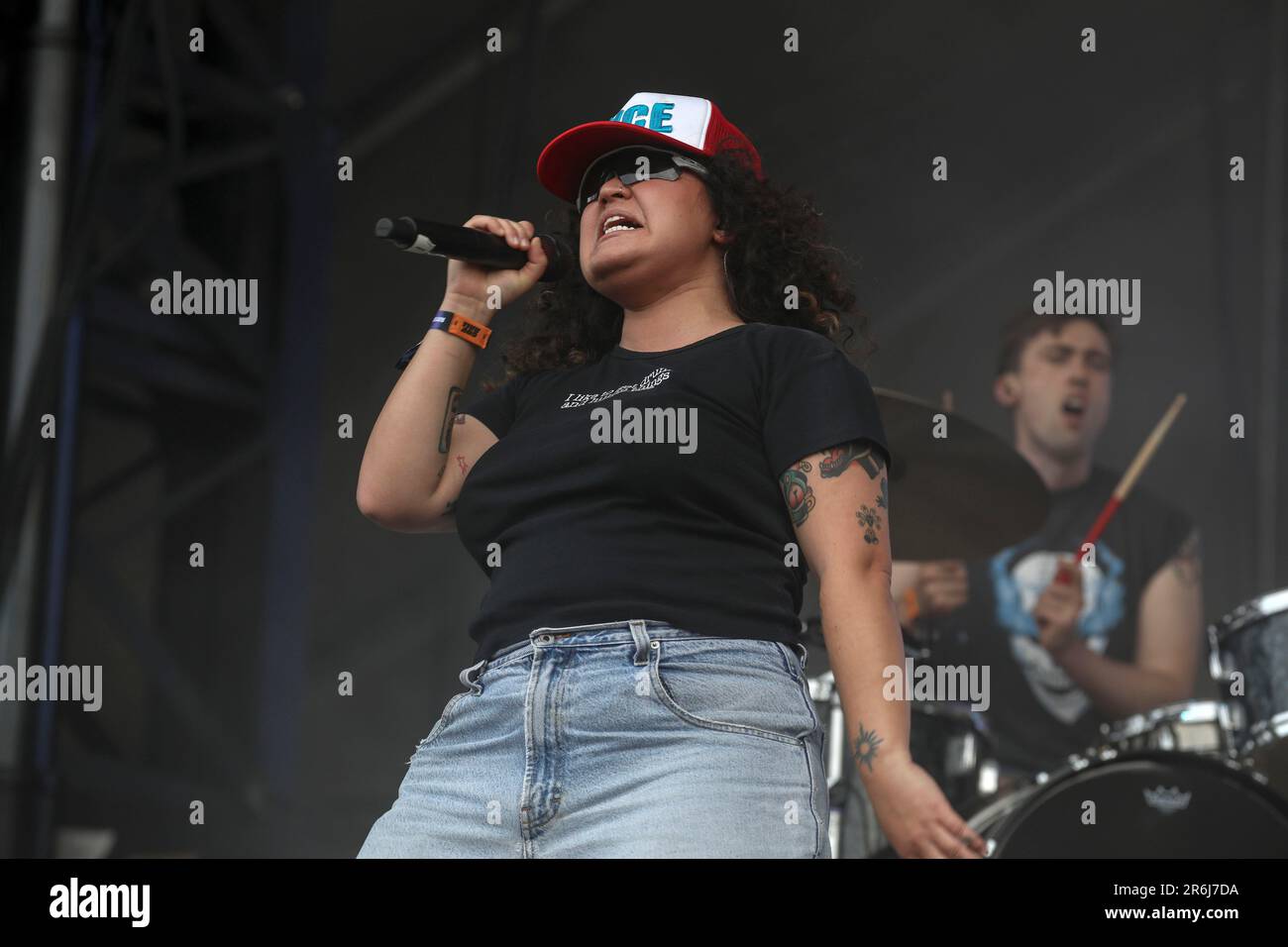 Remi Wolf performs during day one of the Governors Ball Music Festival ...