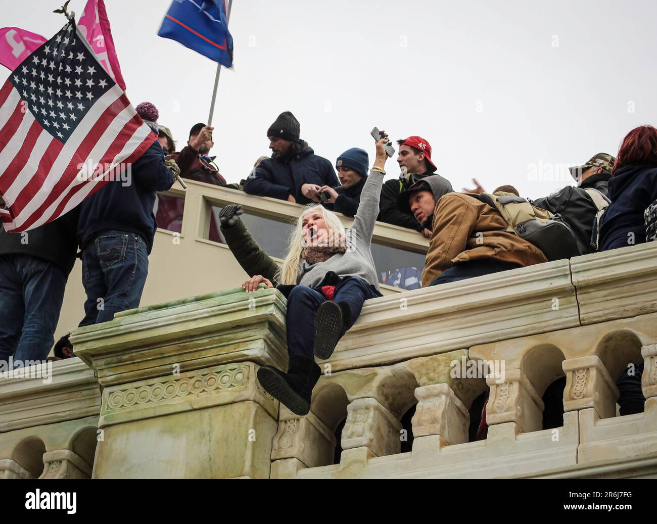 Qanon capitol riots hi-res stock photography and images - Alamy