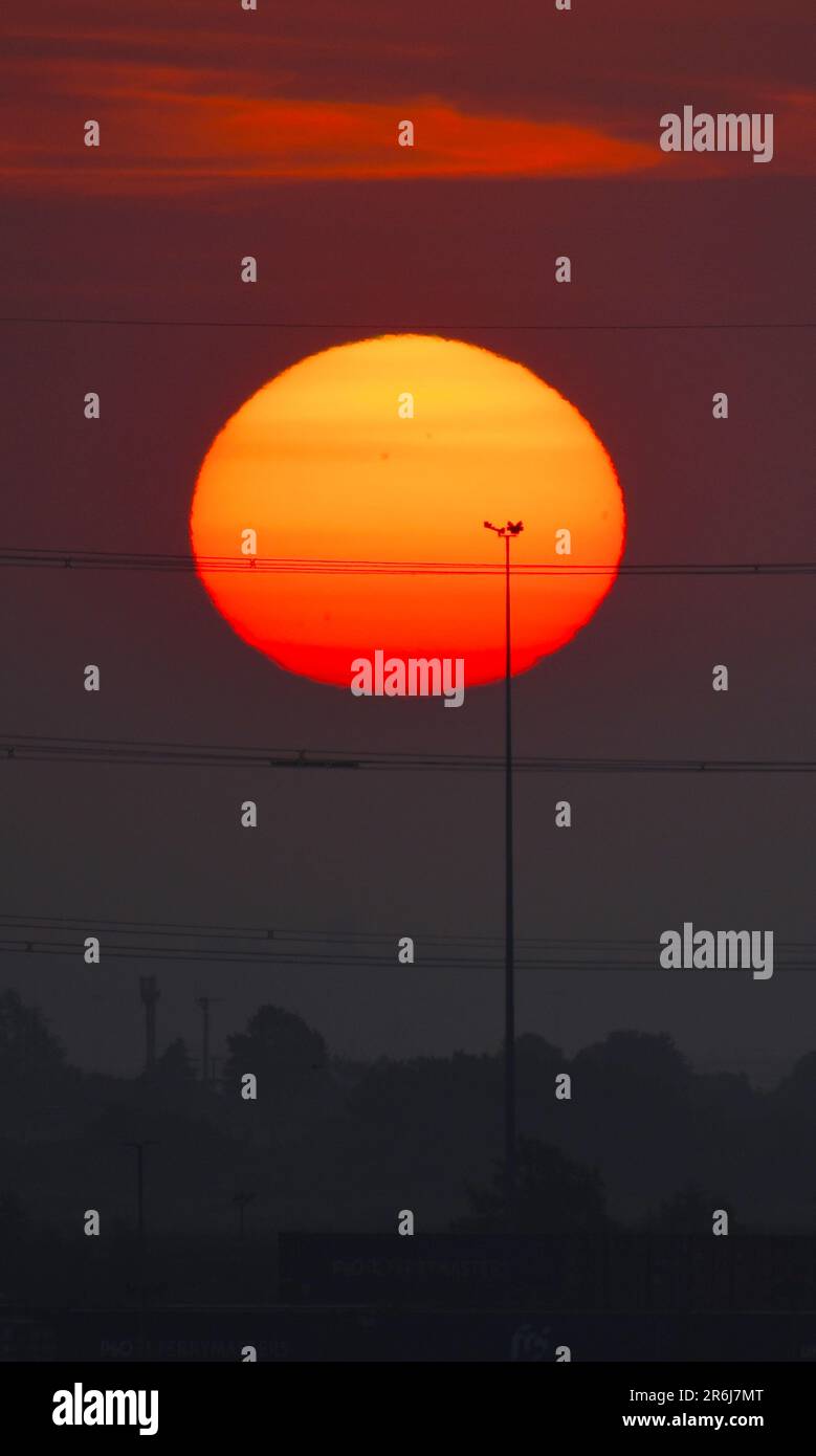 An Amber Warning has been issued for the weekend on what has been ...