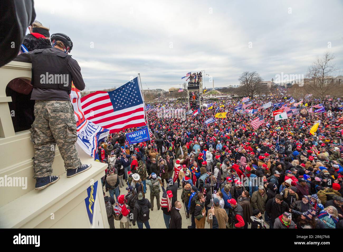 Qanon capitol riots hi-res stock photography and images - Alamy