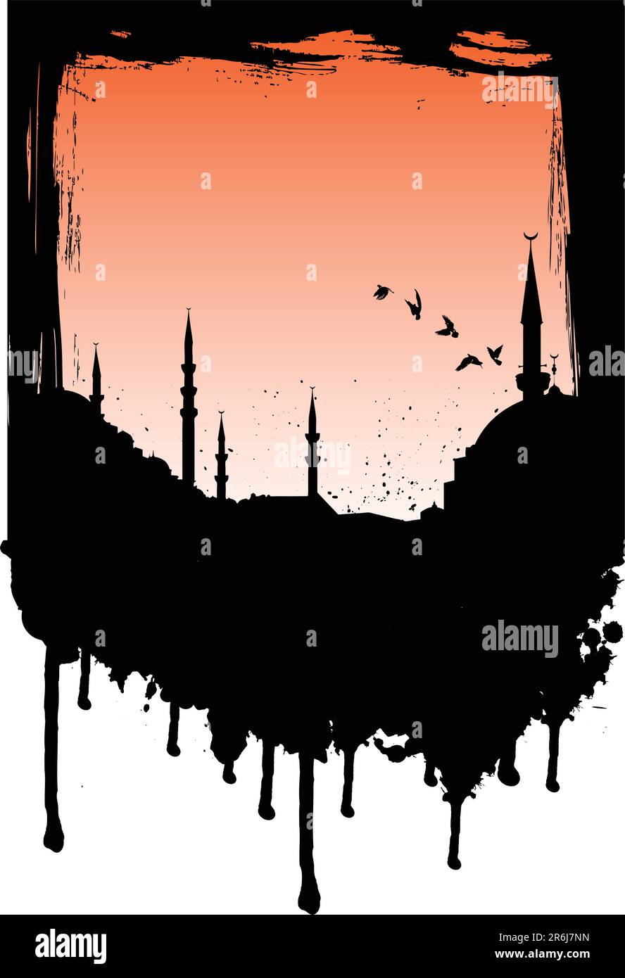 vector illustration of a mosque Stock Vector Image & Art - Alamy
