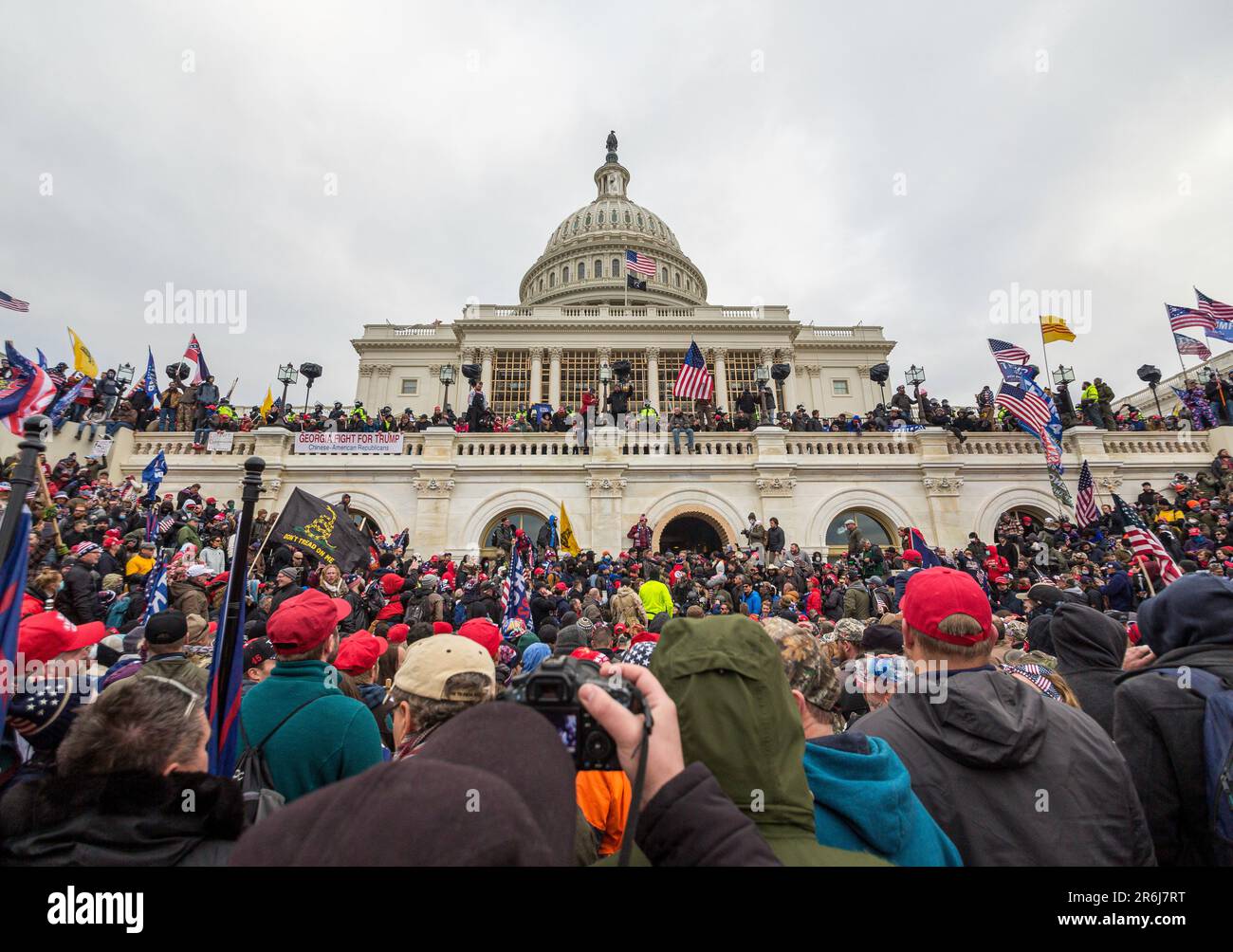Qanon capitol riots hi-res stock photography and images - Alamy