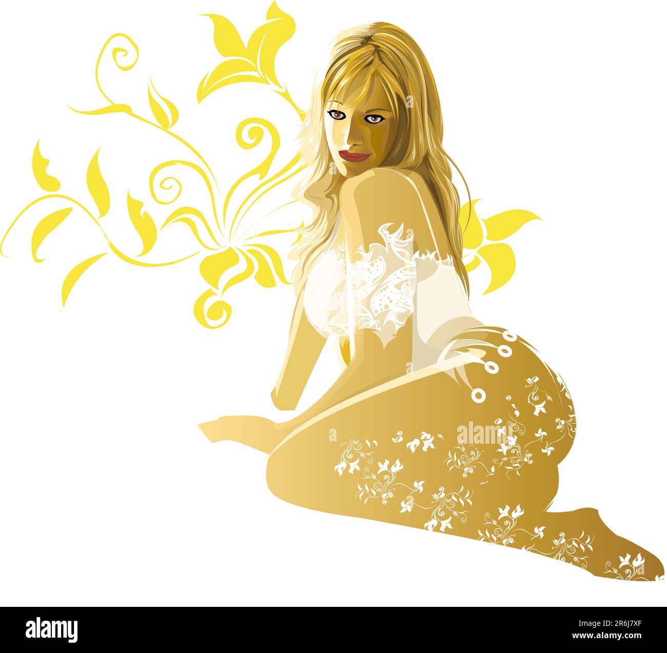 Angel lips Stock Vector Images - Alamy