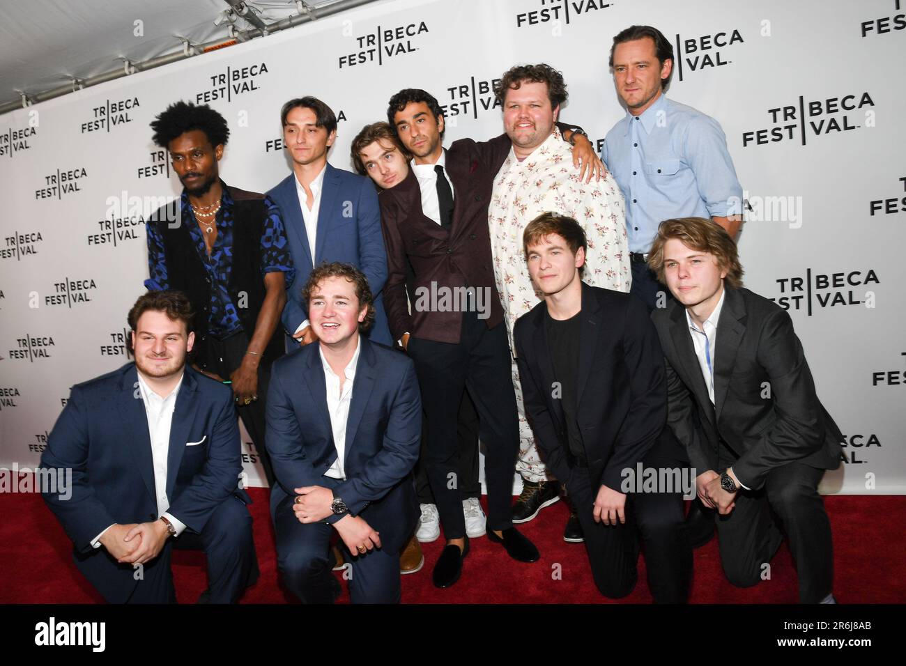 New York, USA. 09th June, 2023. The cast, including Alex Wolff, Bo ...