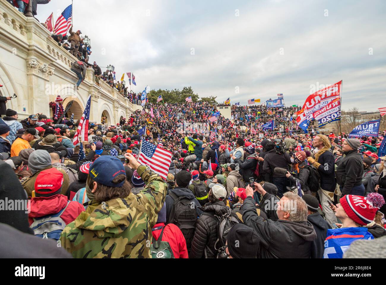 Qanon capitol riots hi-res stock photography and images - Alamy