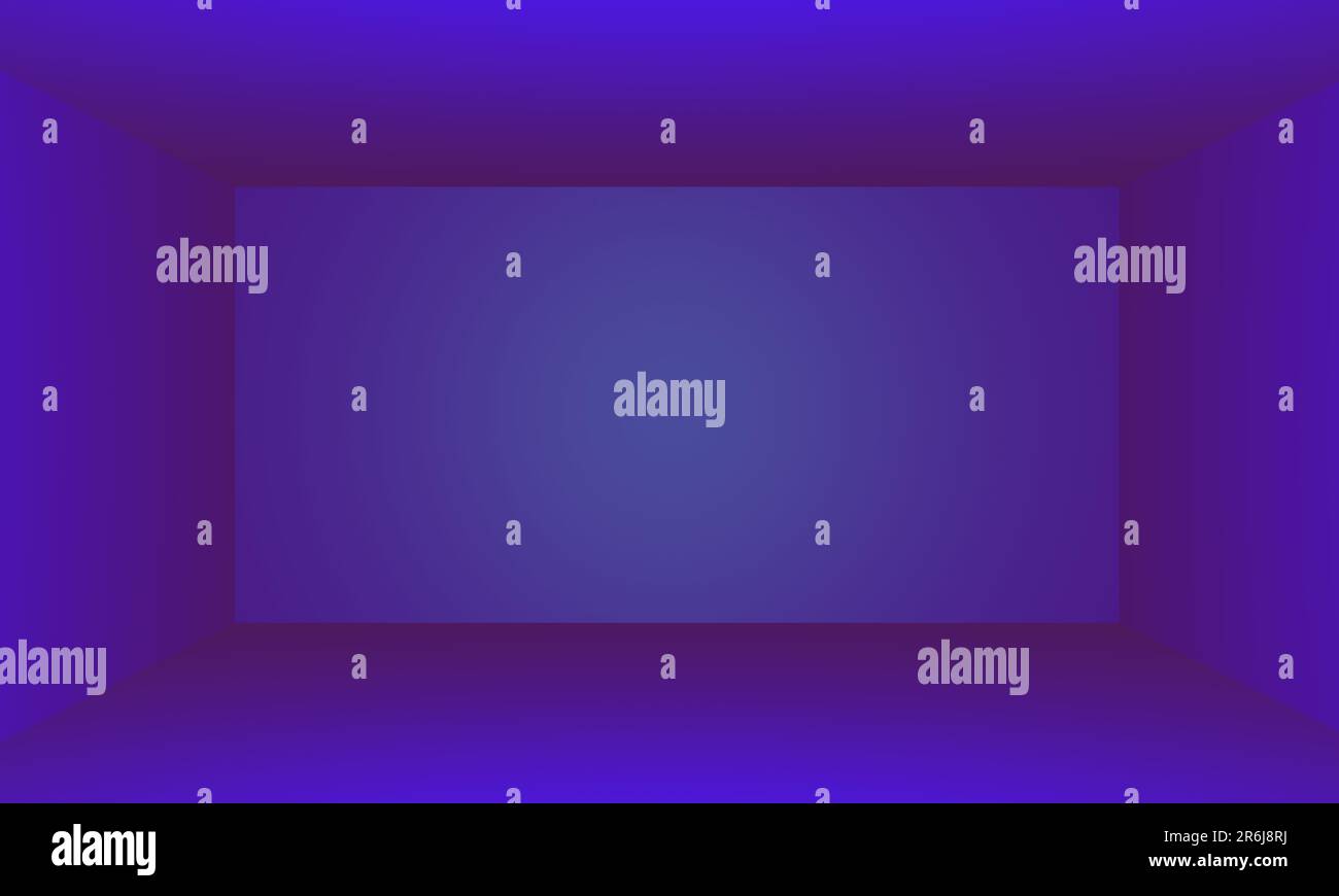 purple empty room studio gradient background Stock Photo - Alamy