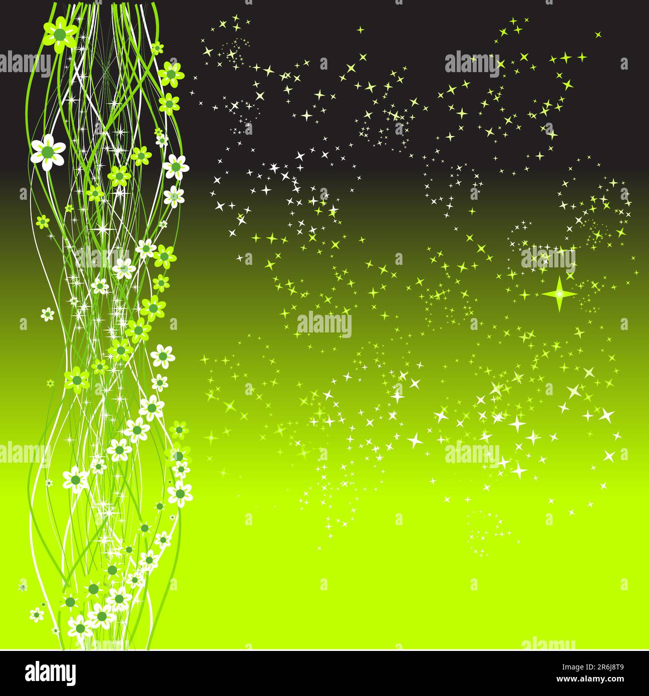 Flowing silhouette Stock Vector Images - Alamy