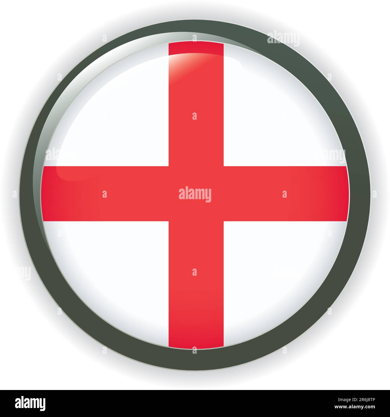 vector shiny web buttons with european country flags Stock Vector Image ...