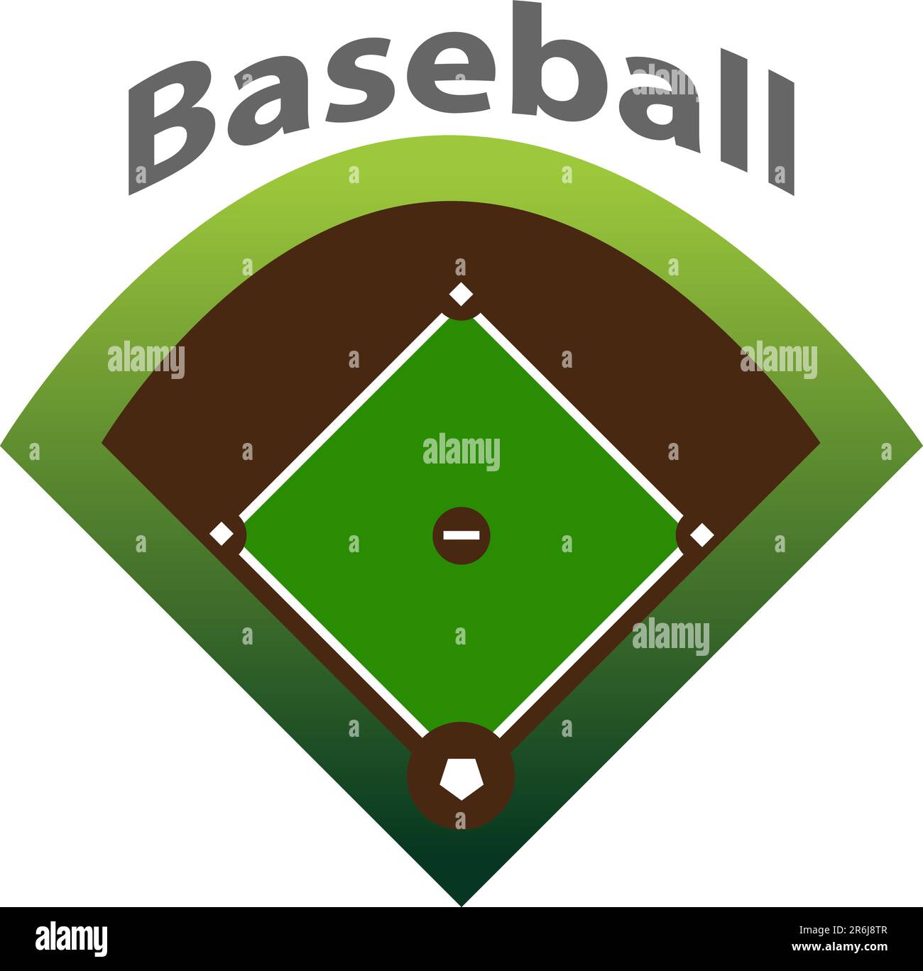 Clipart Baseball Diamond