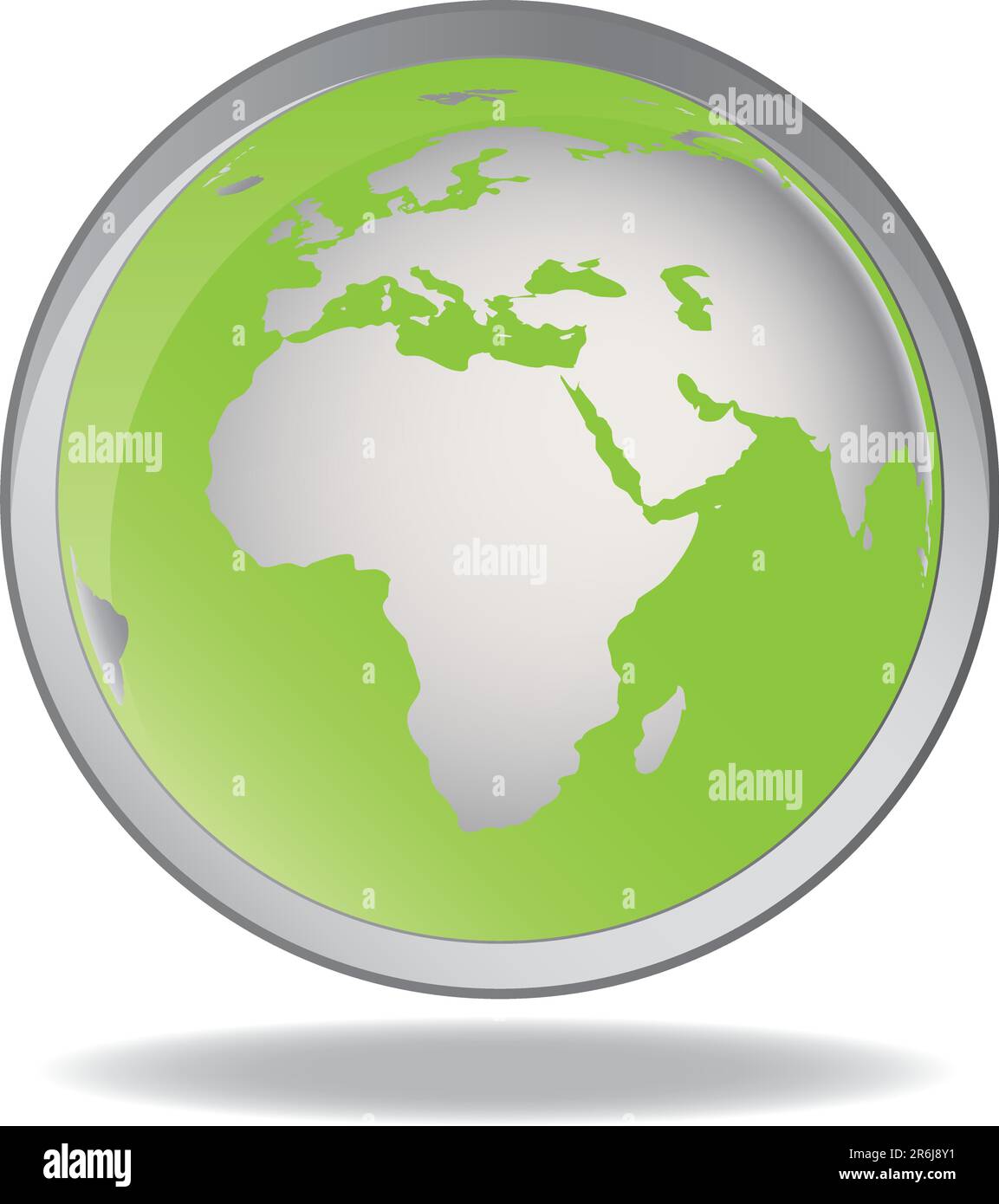 Globe concept icon web internet vector illustration Stock Vector Image ...