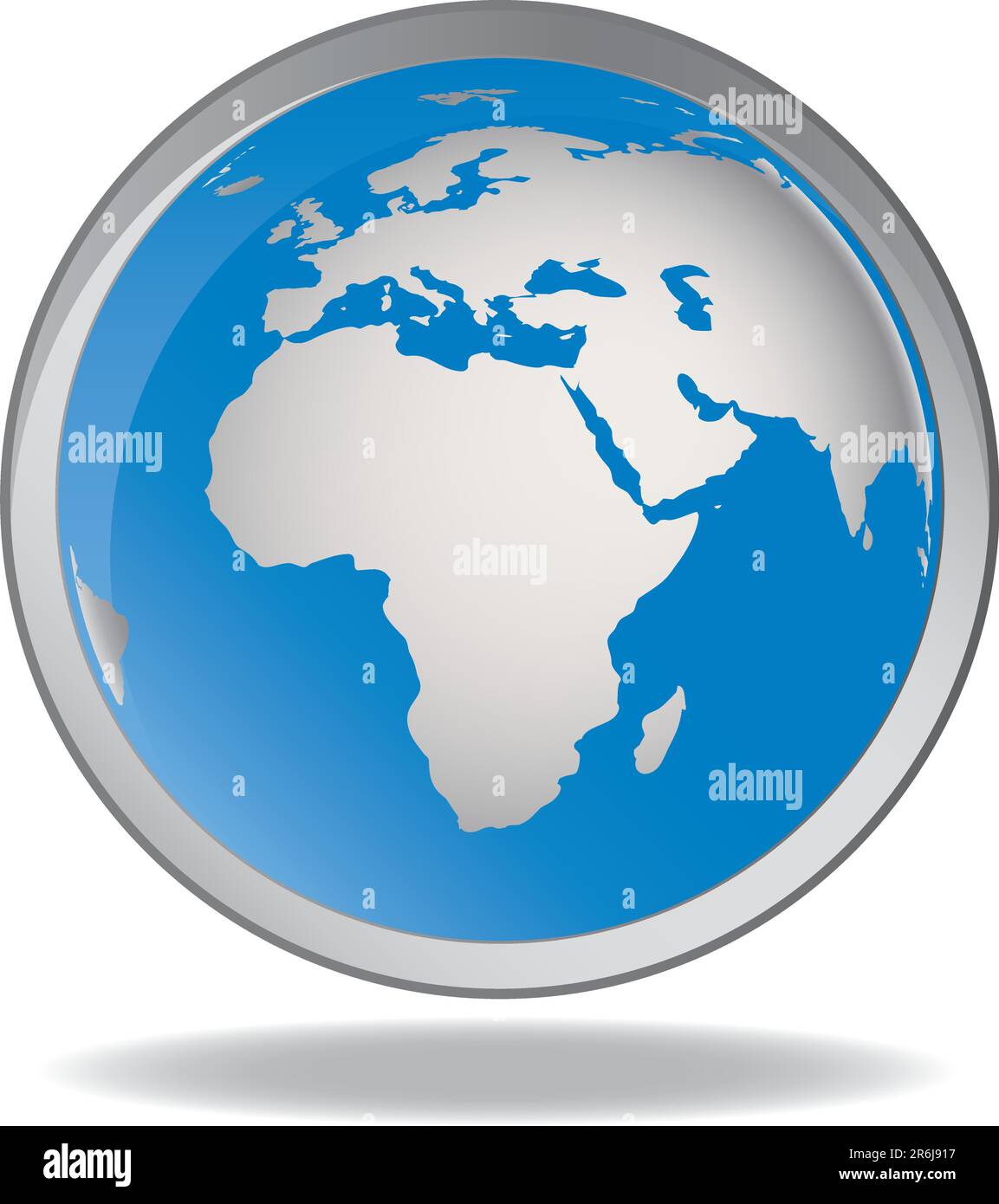 Globe concept icon web internet vector illustration Stock Vector Image ...