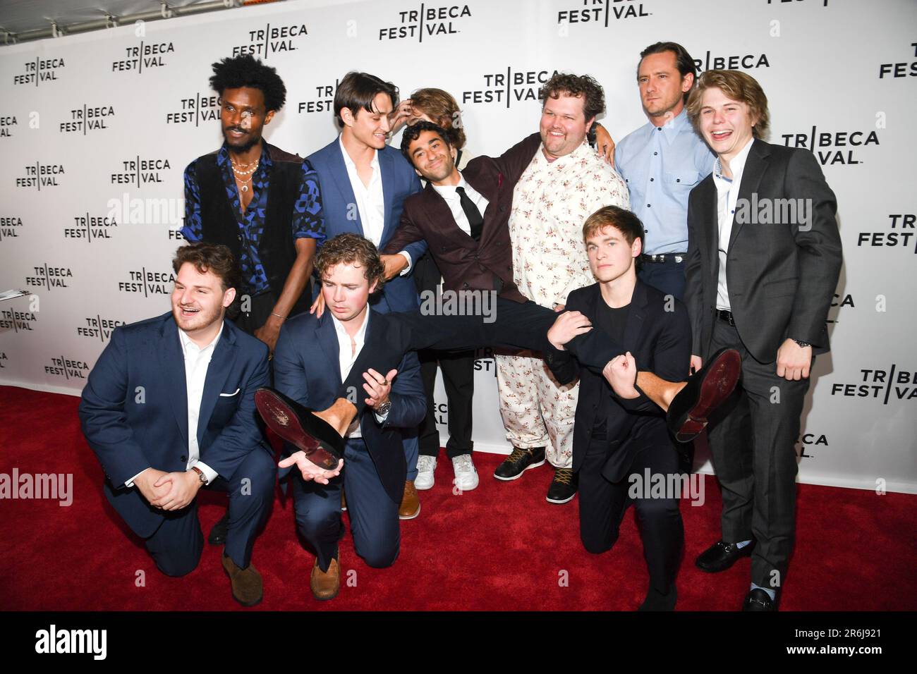 New York, USA. 09th June, 2023. The cast, including Alex Wolff, Bo ...