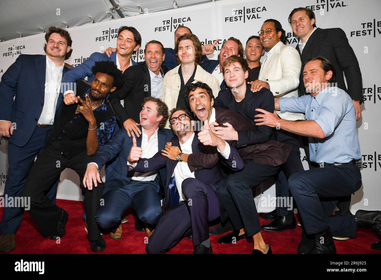 New York, USA. 09th June, 2023. The cast and crew, including Alex Wolff ...