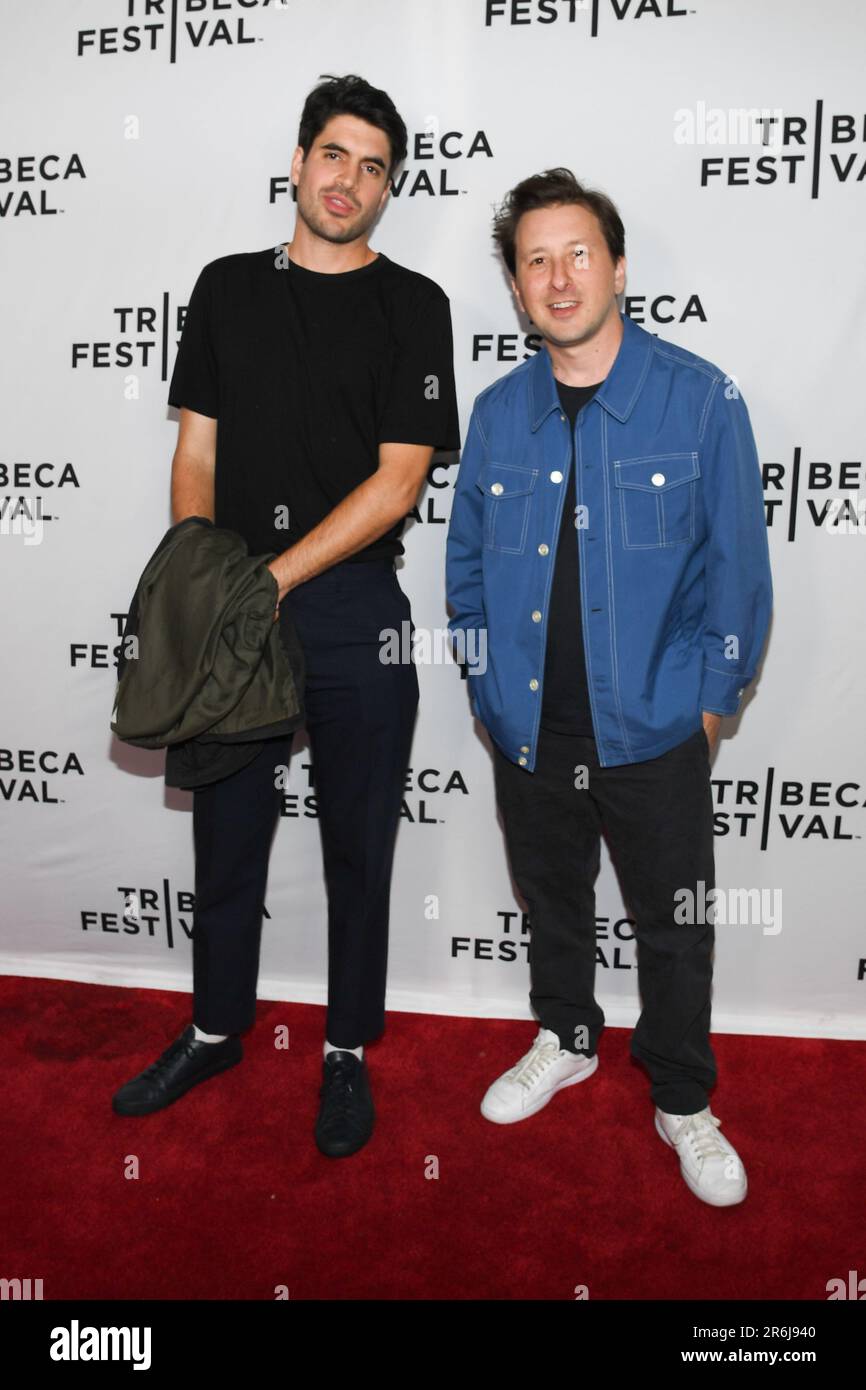 New York, USA. 09th June, 2023. Stefan Weinberger, and Ted Feldman attends ‘The Line' Tribeca ...