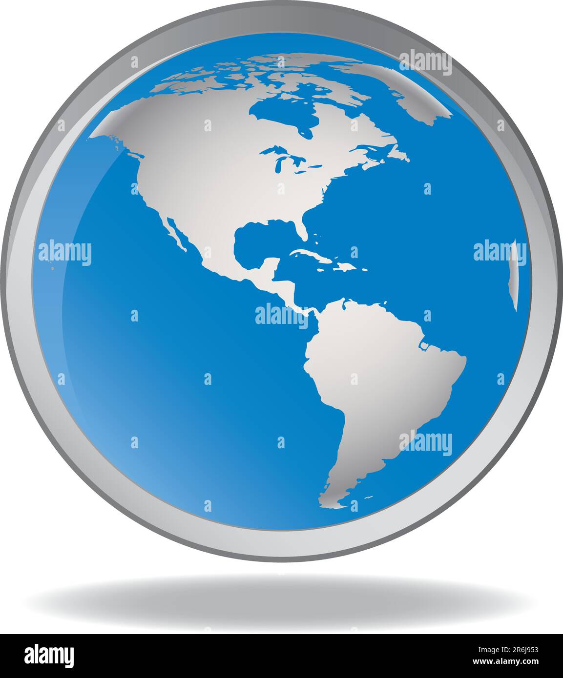 Globe concept icon web internet vector illustration Stock Vector Image ...