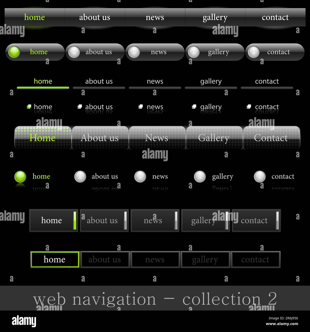 Navigation menus hi-res stock photography and images - Alamy