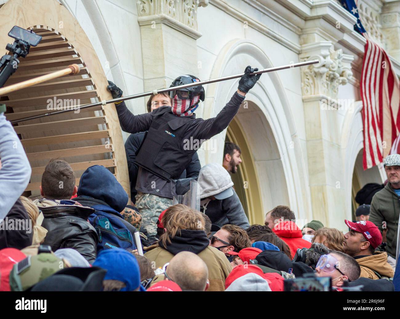 Qanon capitol riots hi-res stock photography and images - Alamy