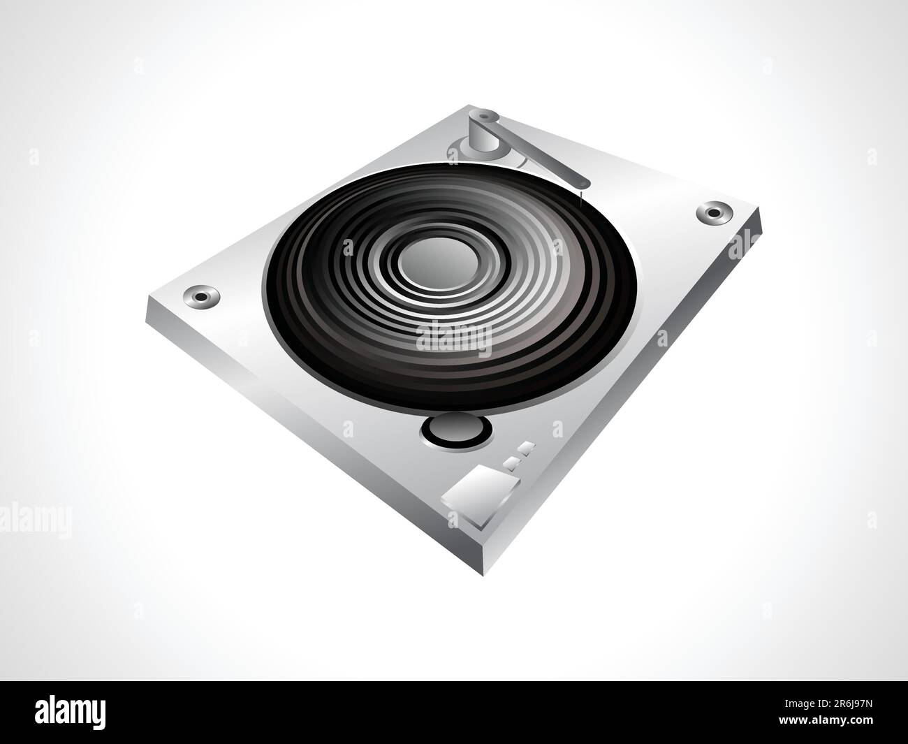 musical dj mixing system element vector illustration Stock Vector Image ...