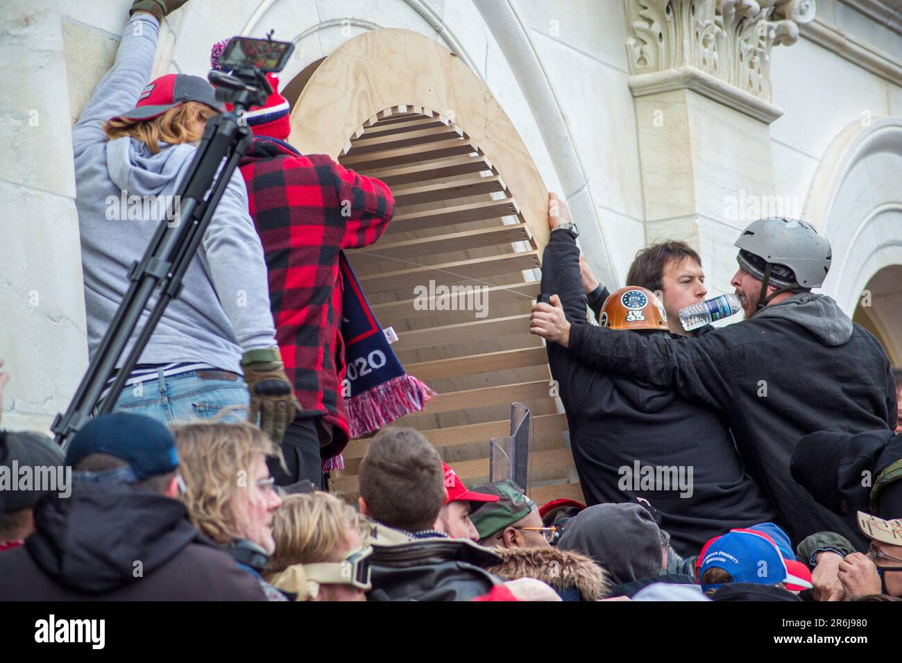 Qanon capitol riots hi-res stock photography and images - Alamy