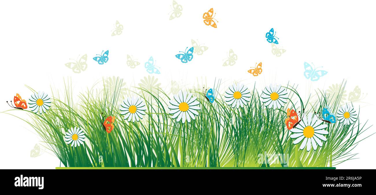 Beautiful morning view bright Stock Vector Images - Alamy