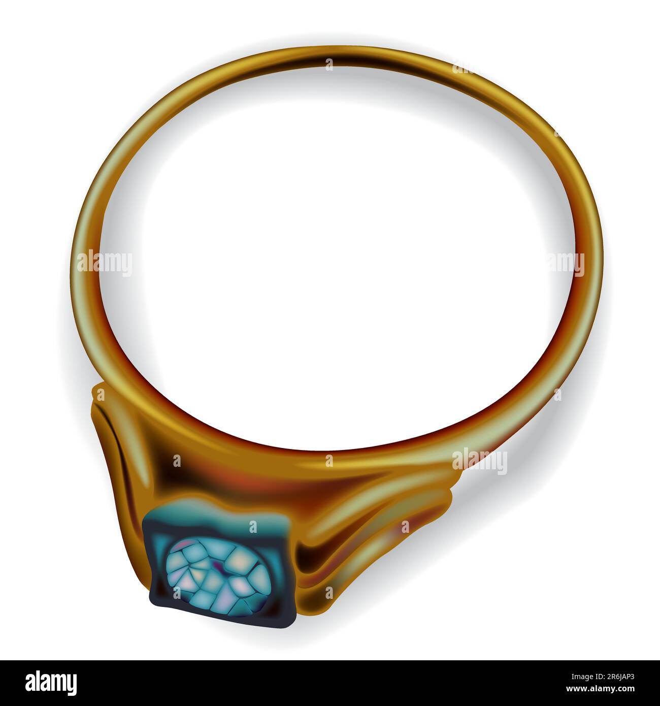 Wedding Ring 04 - High detailed vector illustration Stock Vector Image ...