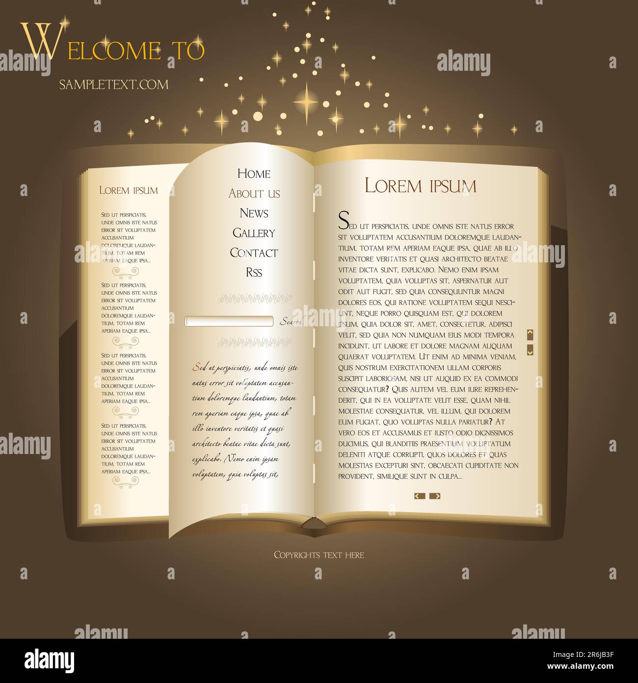 Vector website template Stock Vector Image & Art - Alamy Vector website template Stock Vector Image & Art - Alamy