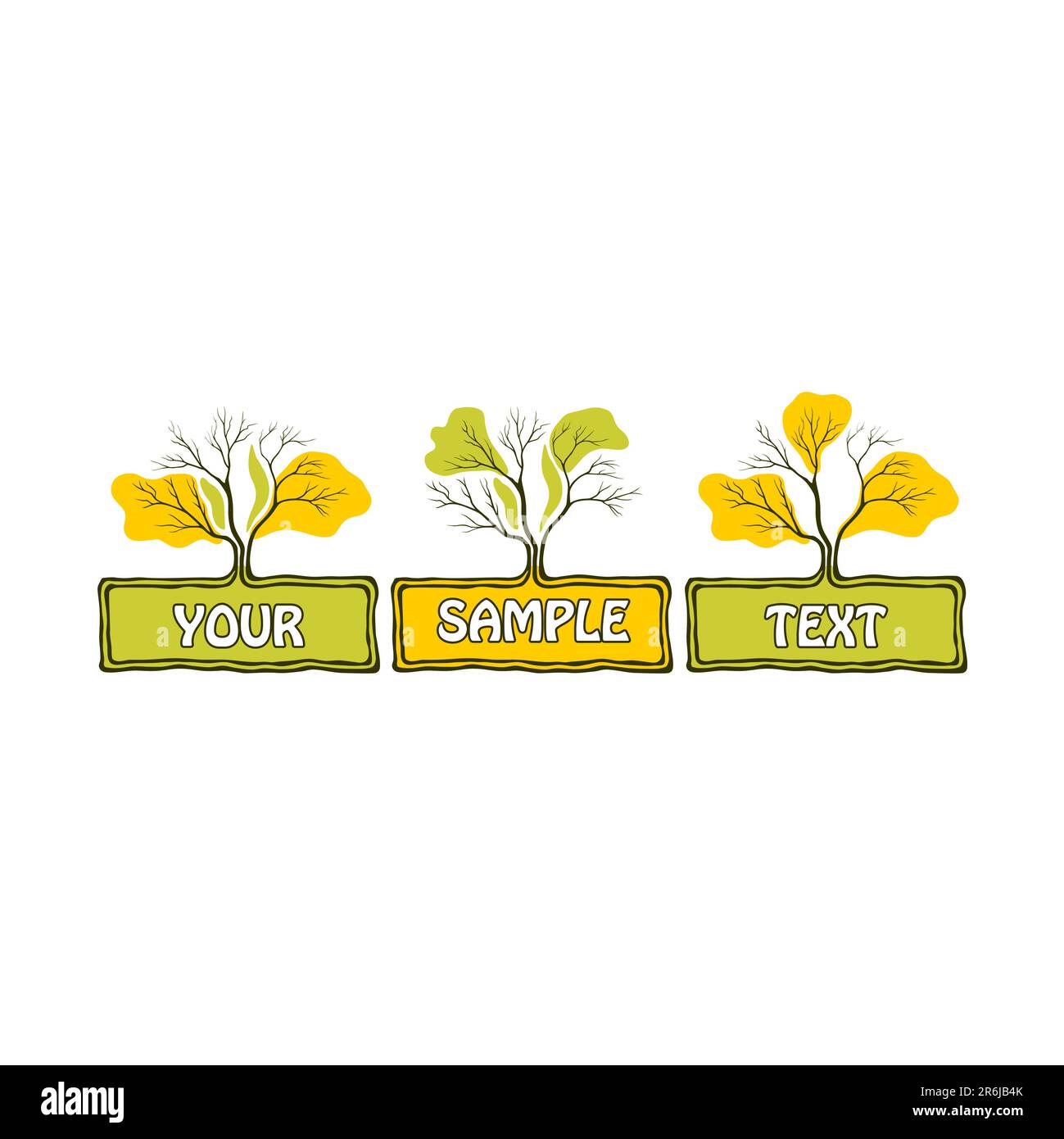 background with a tree Stock Vector Image & Art - Alamy