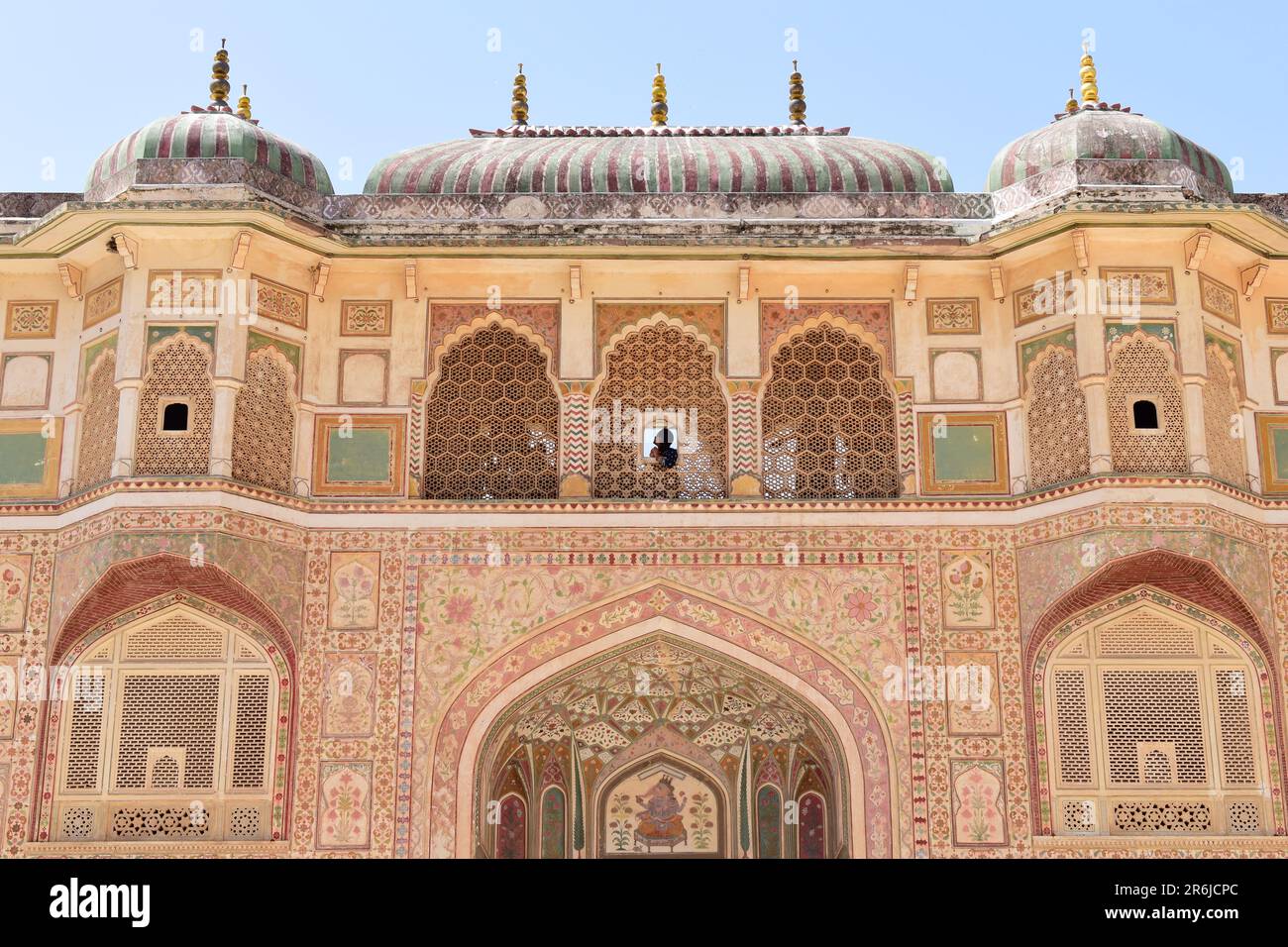Ganesh Pol at Amber Fort, Rajasthan, India Stock Photo - Alamy