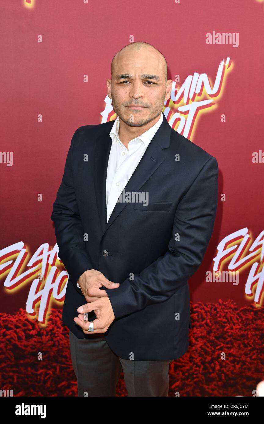 Los Angeles, USA. 09th June, 2023. Jimmy Gonzales at the premiere for "Flamin' Hot" at Hollywood ...