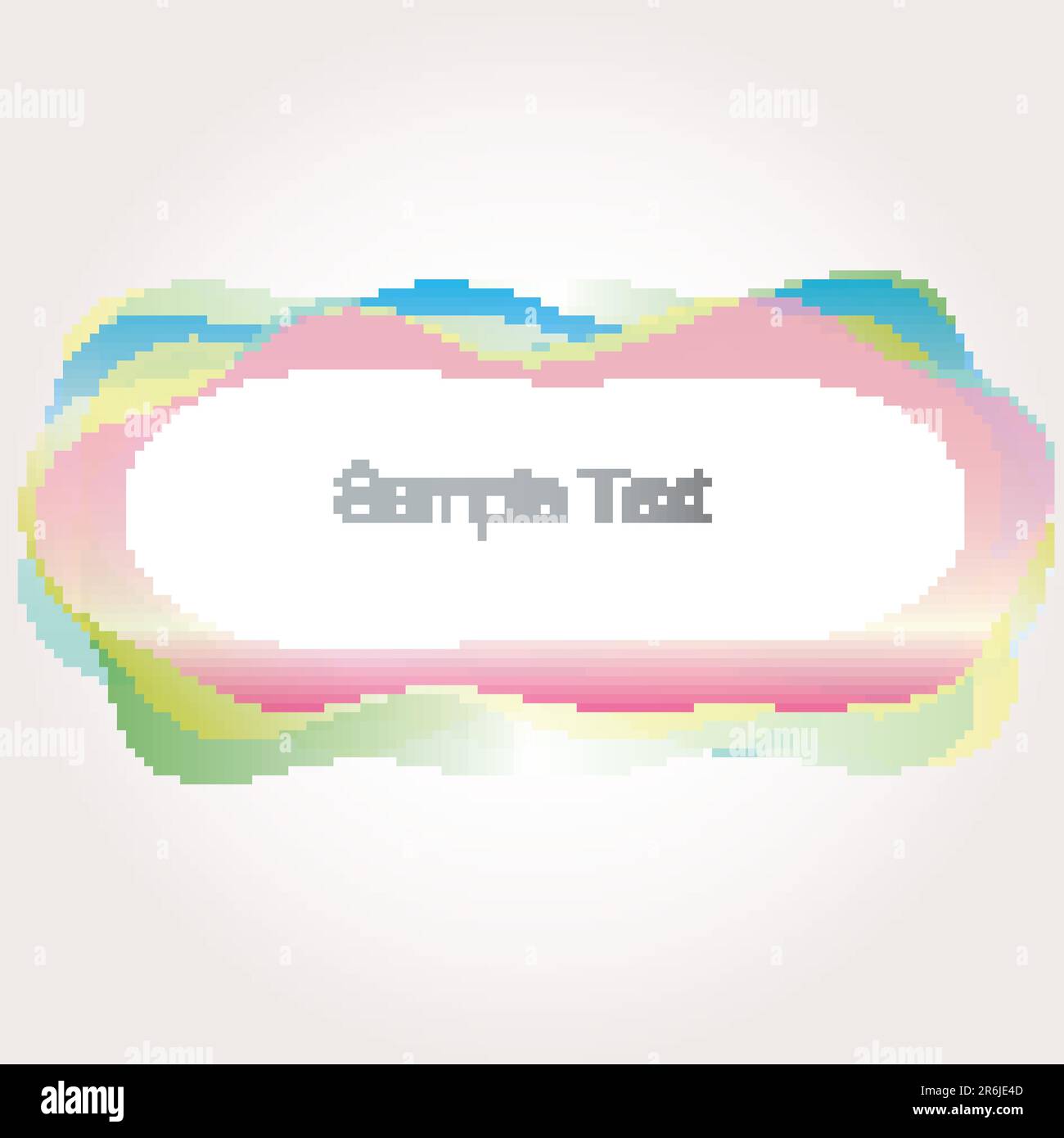 Vector background abstract colorful banner. SAMPLE TEXT Stock Vector ...